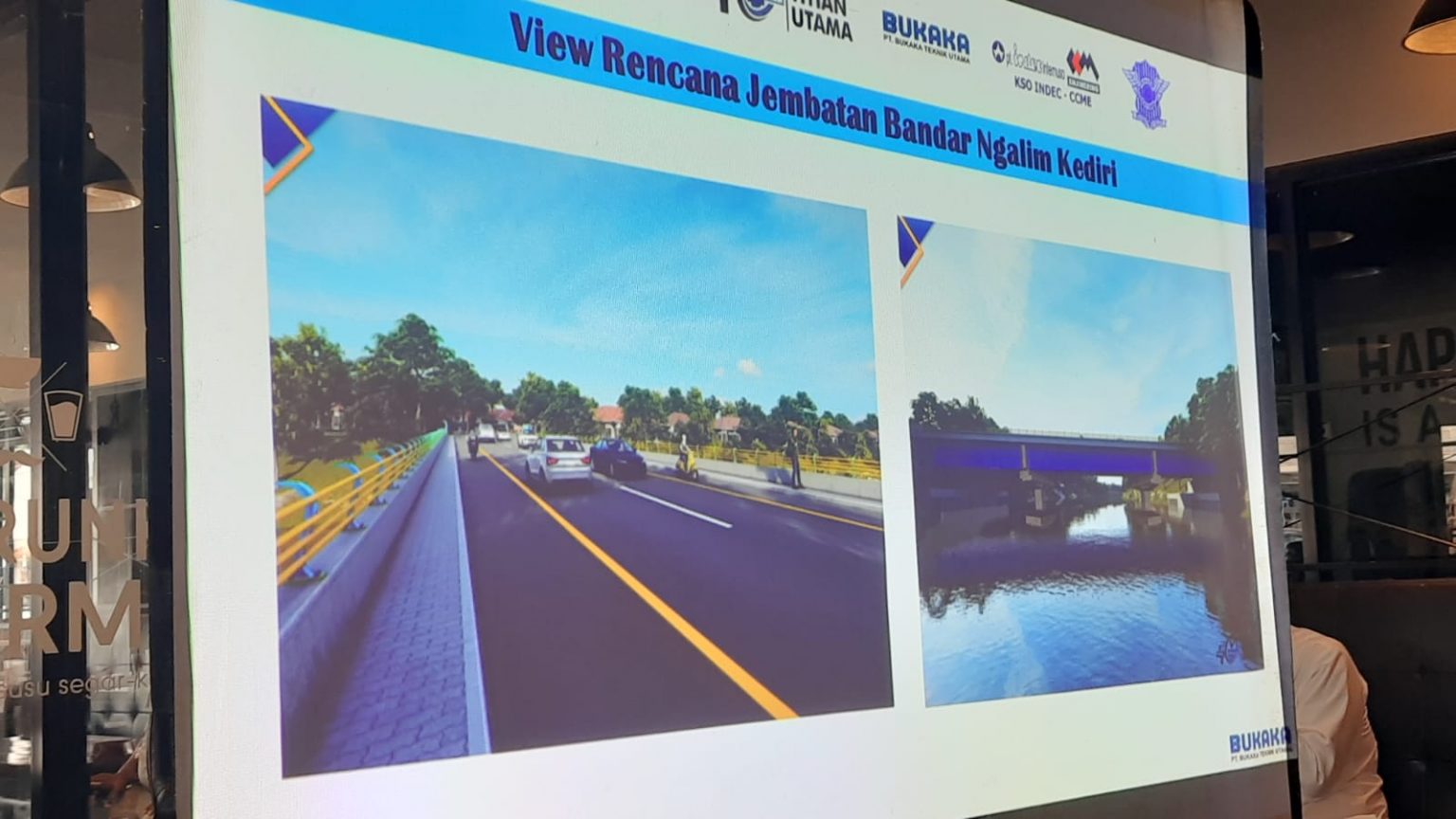 Rancangan Jembatan Bandar Ngalim Baru Mirip Overpass Jalan Tol