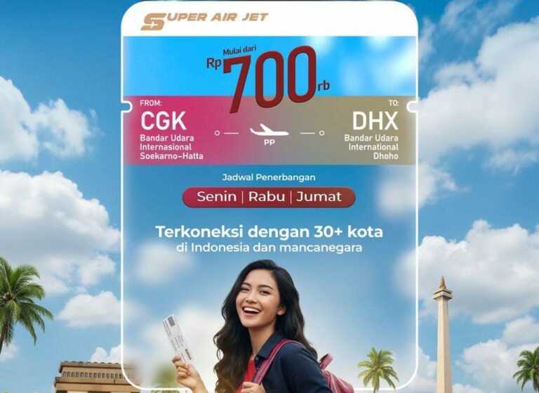 Super Air Jet Resmi Buka Rute Baru Jakarta–Kediri Mulai 10 November ...
